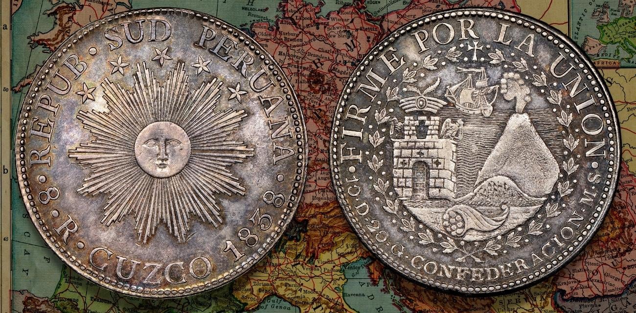 Five Beautiful World Coins